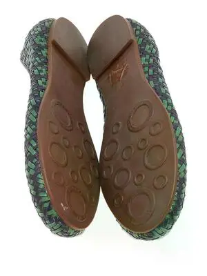 Marc Jacobs Braided Leather Ballet Flats