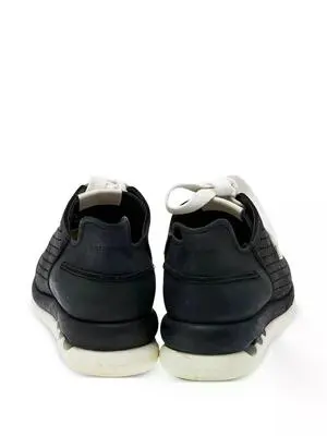 FERRAGAMO Perforated Leather Lace-up Sneakers