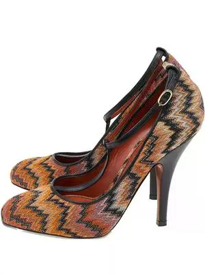 Missoni Zigzag Pattern Pumps