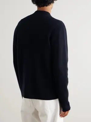 ALLUDE Virgin Wool And Cashmere-blend Bomber Jacket
