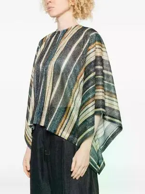 SIYU Zoe Striped-pattern Kaftan - Blue