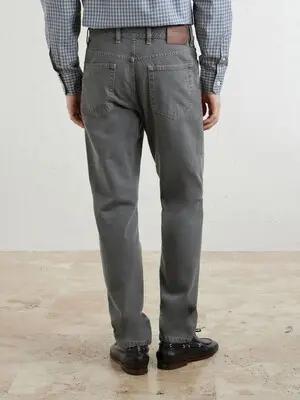 Zegna Straight-leg Jeans - Gray