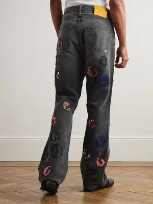 GALLERY DEPT. G-time Flared Distressed Jeans