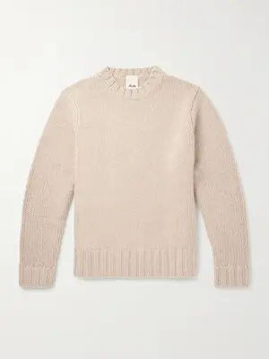ALLUDE Cashmere Sweater - Neutrals