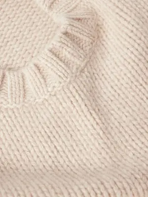 ALLUDE Cashmere Sweater - Neutrals