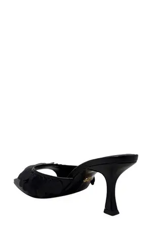 SHU SHOP Grace Embellished Slide Sandal - Black