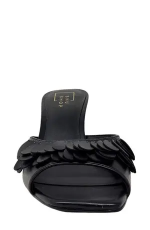SHU SHOP Grace Embellished Slide Sandal - Black