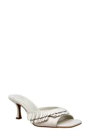 SHU SHOP Grace Embellished Slide Sandal - Bone
