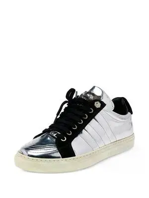 Philipp Plein Metallic-effect Panelled Sneakers