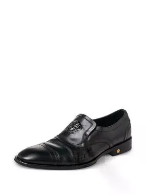 Versace Calf Leather Loafers