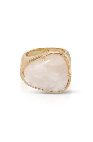 Ettika Solstice Statement Ring - Bone