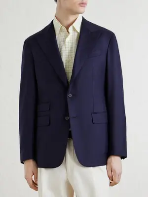 Dunhill Cavendish 170s Wool Blazer