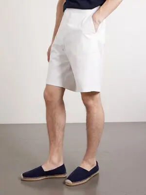 Polo Ralph Lauren Cevio Collapsible-heel Suede Espadrilles