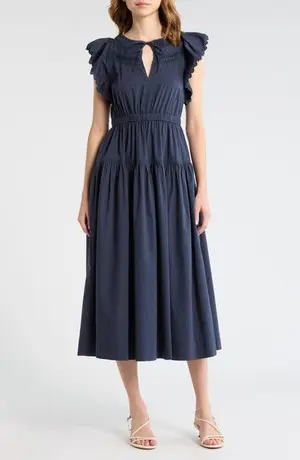 Moon River Elasticated Dresses