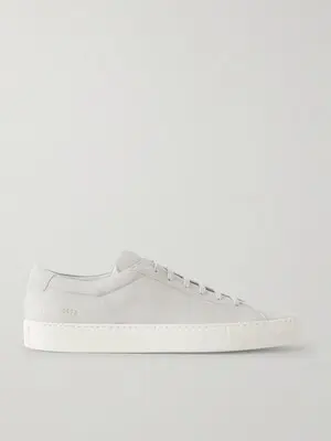 COMMON PROJECTS Achilles Suede Sneakers - Neutrals