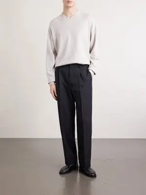 ATON Linen And Cotton-blend Sweater