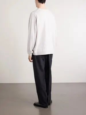 ATON Linen And Cotton-blend Sweater