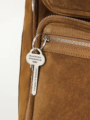 Acne Studios Camero Gym Suede Backpack
