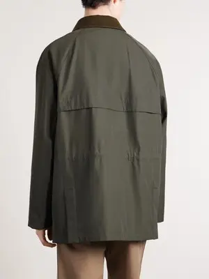 Loro Piana Horsey Leather-trimmed Field Jacket - Green