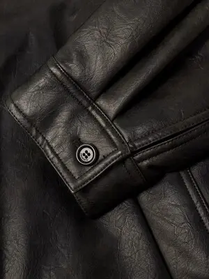AMOMENTO Textured Blouson Jacket