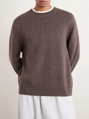 Acne Studios Klimi Oversized Cashmere-blend Sweater - Brown