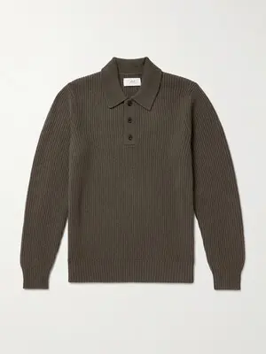 Mr P. Long Sleeve Polos For Men