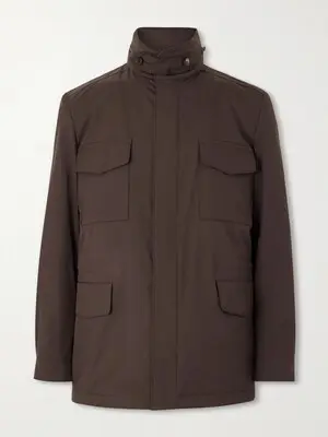 Dark Brown Men's Winter Jackets