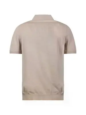 GRAN SASSO Buttoned Polo Shirt - Neutrals