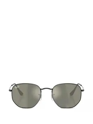 Ray-ban Hexagonal-frame Sunglasses - Black