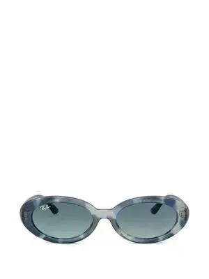 Ray-ban Oval Frame Sunglasses - Blue