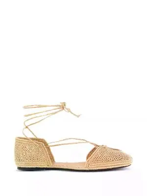 Odissi Round Toe Flats For Women