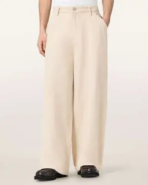 ALLSAINTS Jackson Wide Leg Trousers - White
