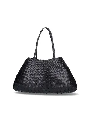 Dragon Diffusion Santa Croce Large Tote Bag - Black