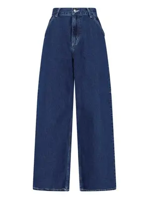 Carhartt Work In Progress Wide Leg Jeans - Blue