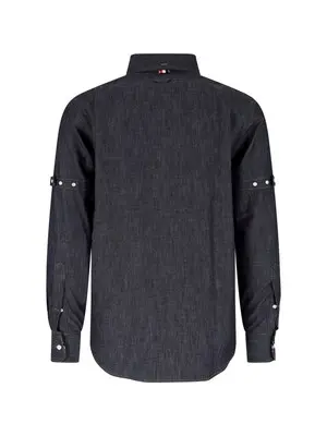 Thom Browne Denim Shirt "armband - Blue