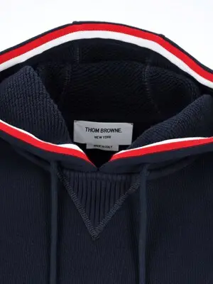 Thom Browne Striped Cotton Sweatshirt