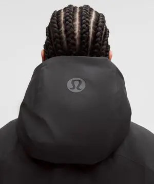 Lululemon Oversized Insulated Rain Coat - Black