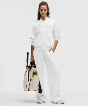 Lululemon Engineered Knit Mesh Tennis Track Pant - White