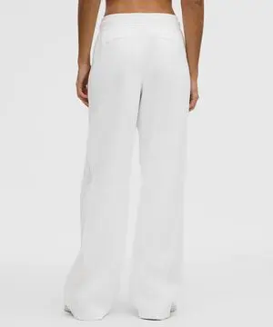 Lululemon Engineered Knit Mesh Tennis Track Pant - White