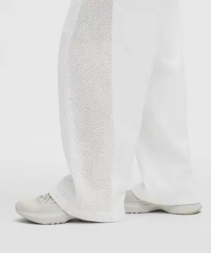 Lululemon Engineered Knit Mesh Tennis Track Pant - White