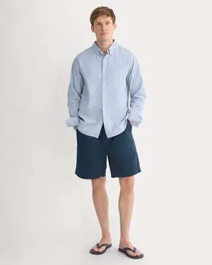 Everlane Pleated Easy Short - Midnight Navy