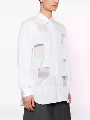 Comme Des Garçons Cut-out-design Shirt