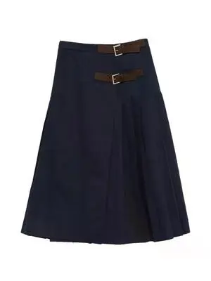 Semicouture Box Pleat Bottoms For Women