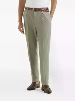 Brunello Cucinelli Pleated Trousers - Neutrals