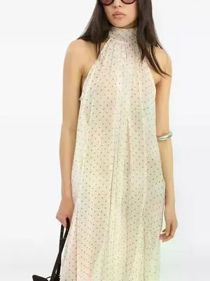 ROTATE BY BIRGER CHRISTENSEN Balloon Jumpsuit - Neutrals