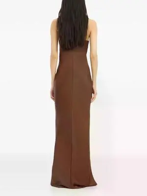 ROTATE BY BIRGER CHRISTENSEN Slip Maxi Dress