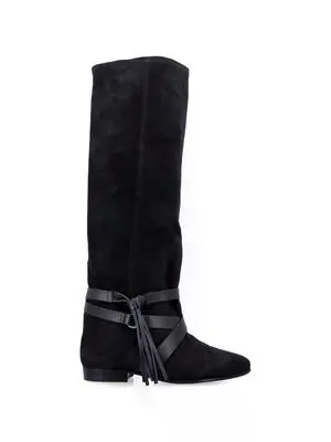 Isabel Marant Étoile Silmon Suede Boots - Black
