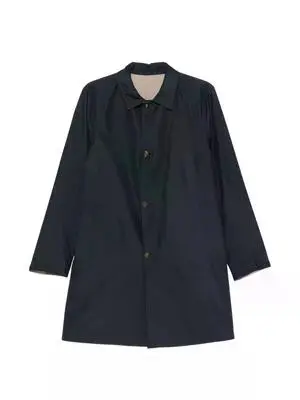 KIRED Single-breasted Coat - Blue