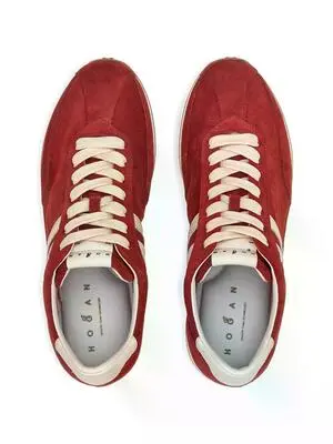 Hogan Athletic Logo Sneakers - Red