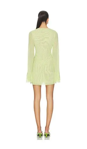 AFRM Kori Mini Dress - Green